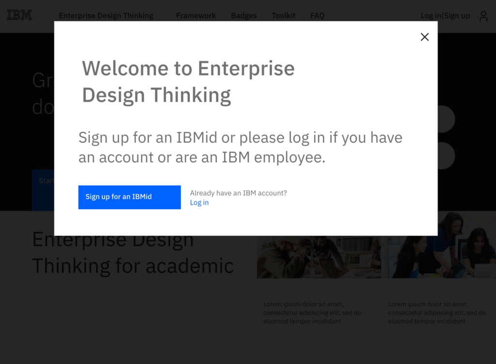 IBM | Enterprise Design Thinking